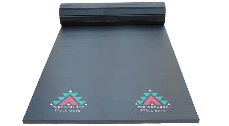 6x9 Portable Stall Mat Kit Grey